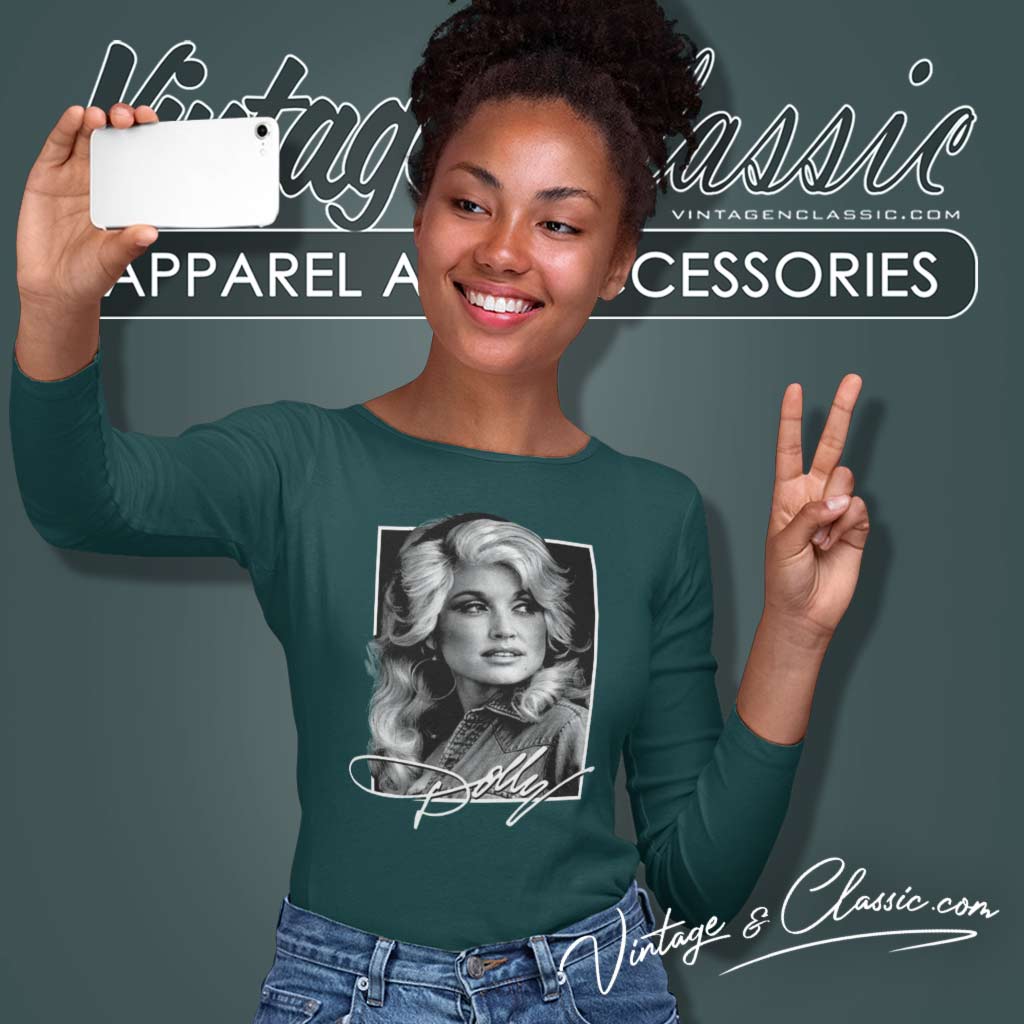 Dolly Parton Signature For Fan Dolly Shirt - Vintagenclassic Tee