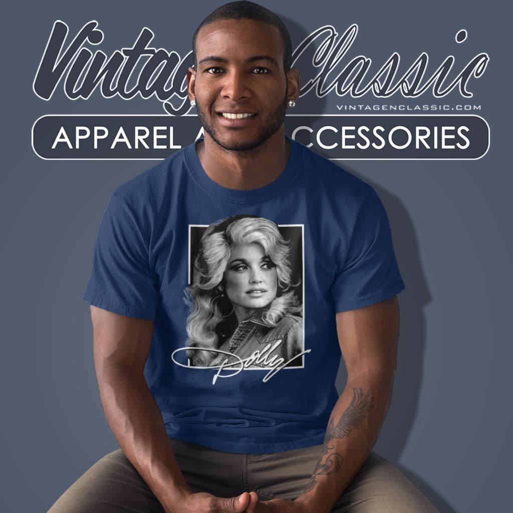 Dolly Parton Signature For Fan Dolly Shirt - Vintagenclassic Tee