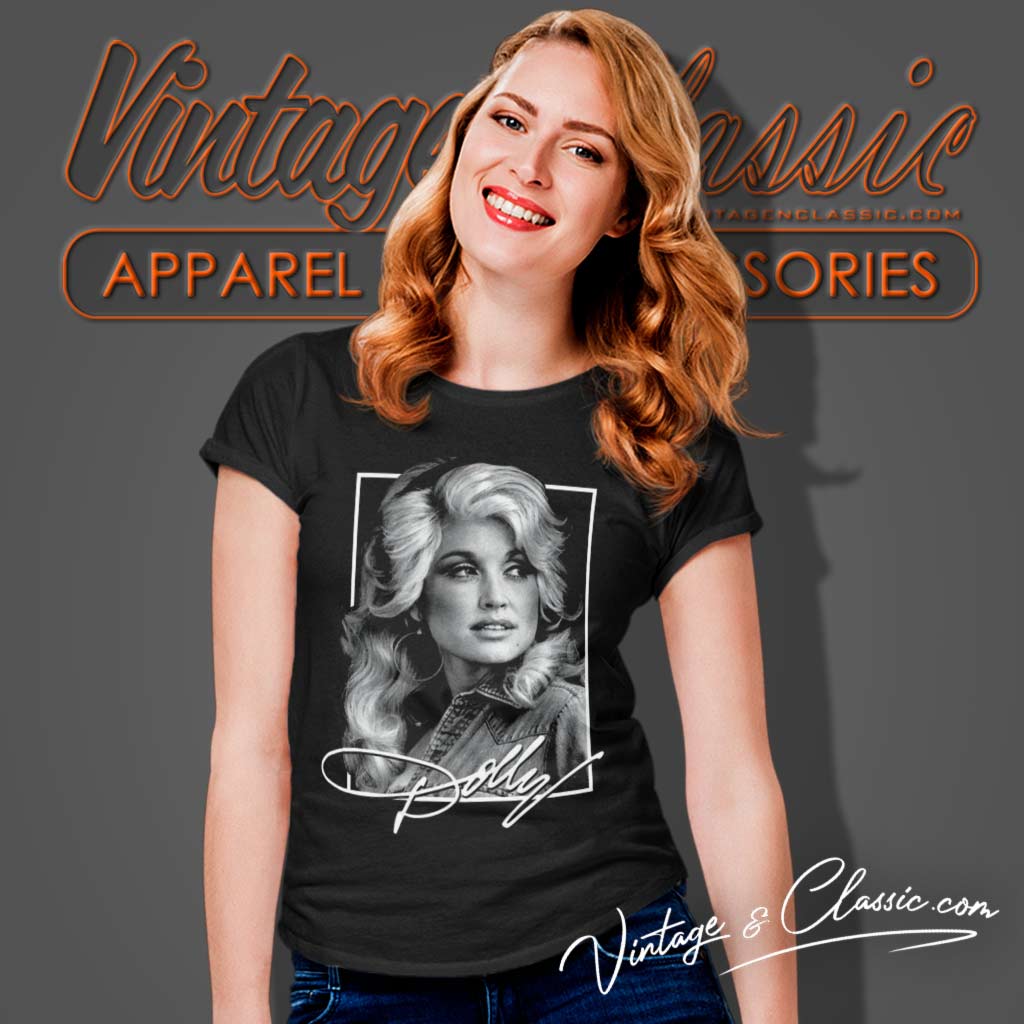 Dolly Parton Signature For Fan Dolly Shirt - Vintagenclassic Tee